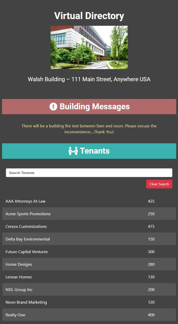 QR - Your Digital Directory